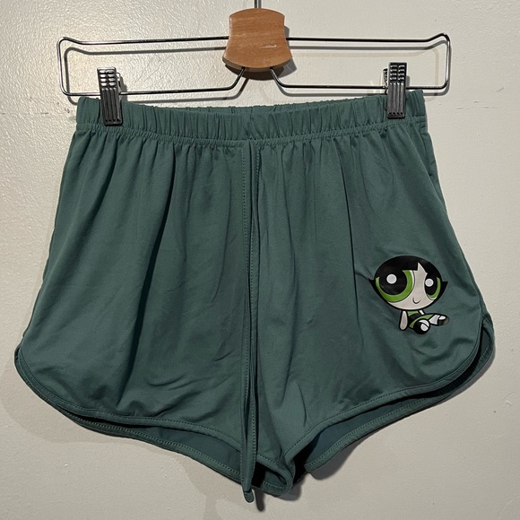ROMWE | Shorts | Powerpuff Girls Buttercup Shorts | Poshmark